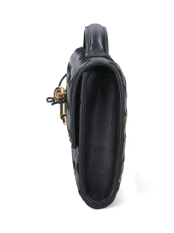 Bottega Veneta Andiamo Clutch - Black