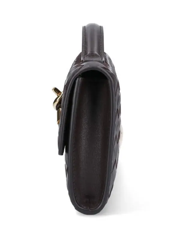 Bottega Veneta Andiamo" Clutch - Brown