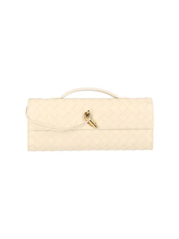 Bottega Veneta Andiamo Clutch - White