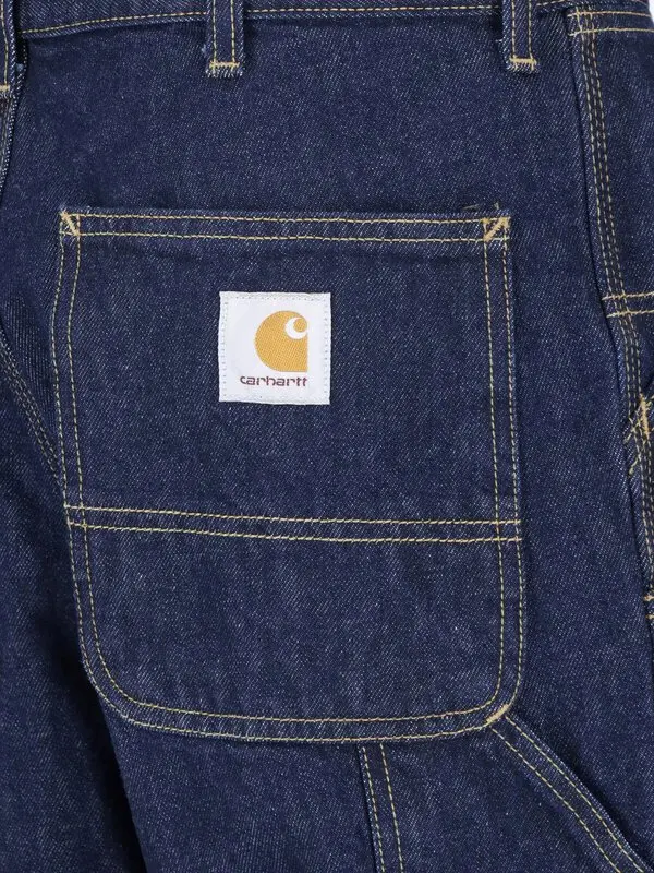 Carhartt Work In Progress Straight Leg Double Knee Denim Jeans
