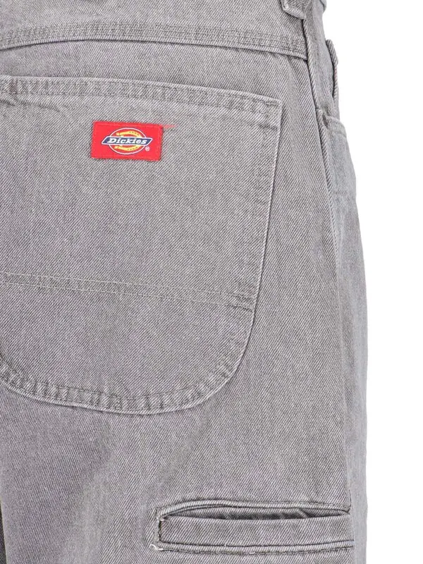 Dickies Double Knee Straight Jeans - Gray