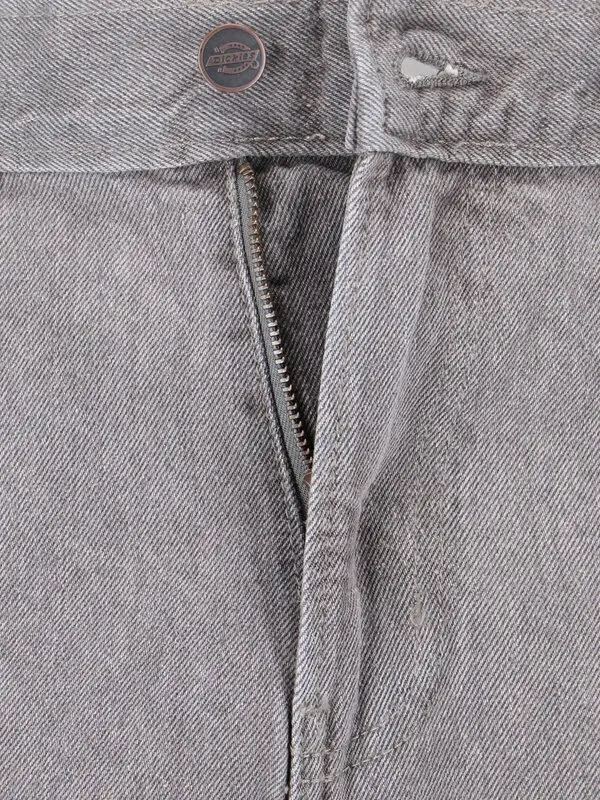 Dickies Double Knee Straight Jeans - Gray