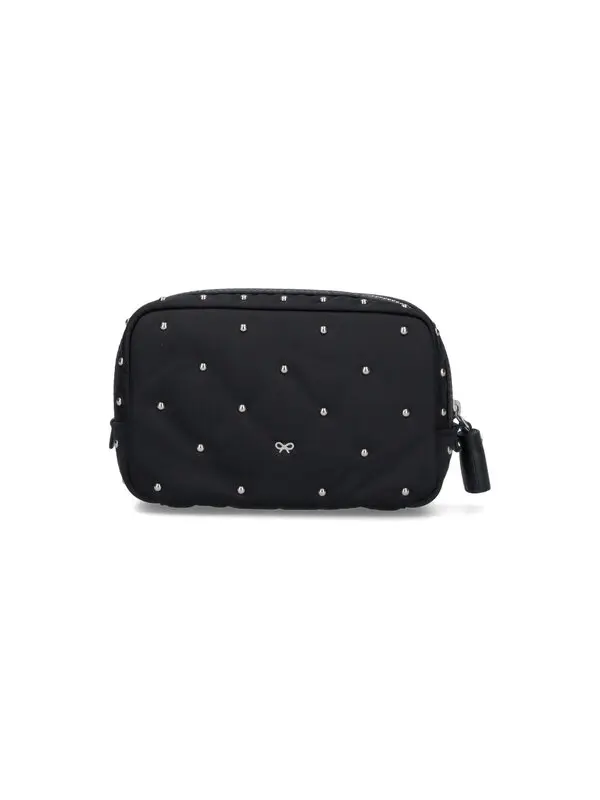 ANYA HINDMARCH Important Things" Pouch - Black