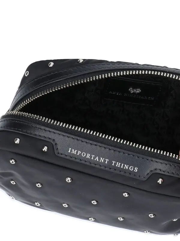 ANYA HINDMARCH Important Things" Pouch - Black
