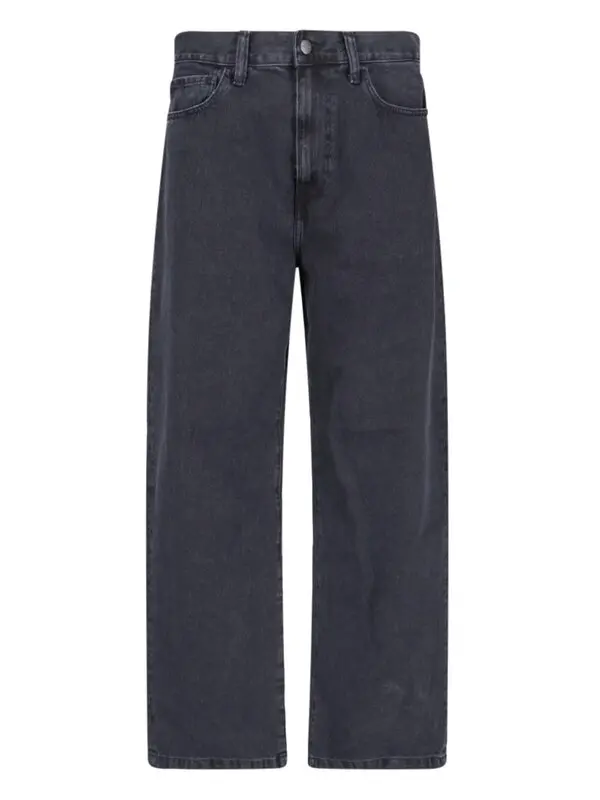 Carhartt Work In Progress Landon" Straight Jeans - Black