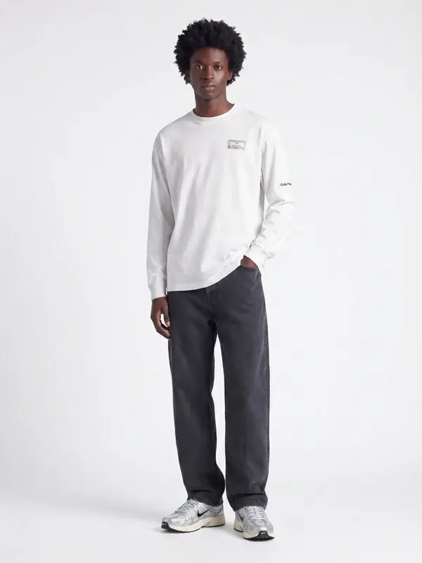 Carhartt Work In Progress Landon" Straight Jeans - Black