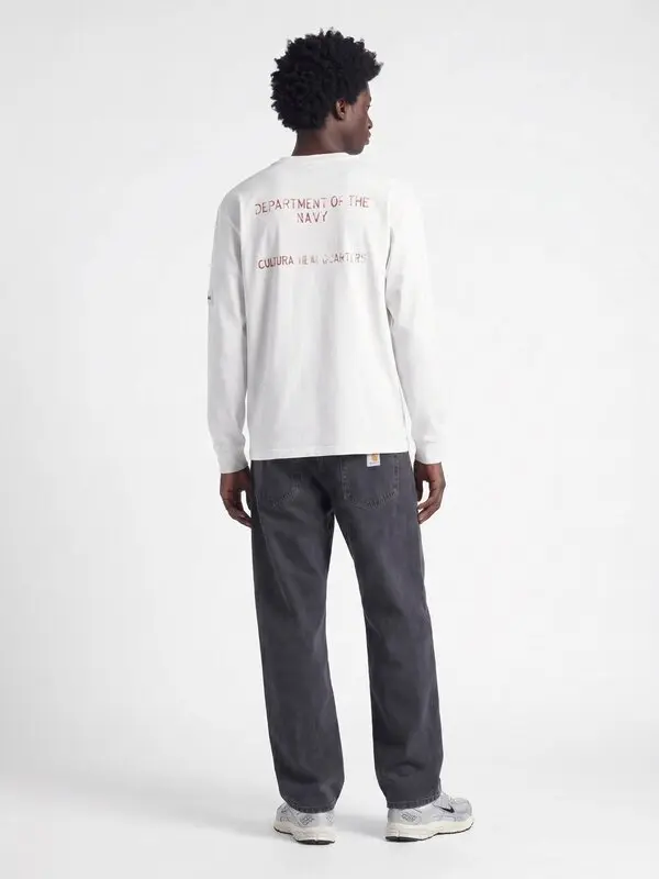 Carhartt Work In Progress Landon" Straight Jeans - Black