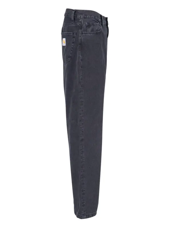Carhartt Work In Progress Landon" Straight Jeans - Black