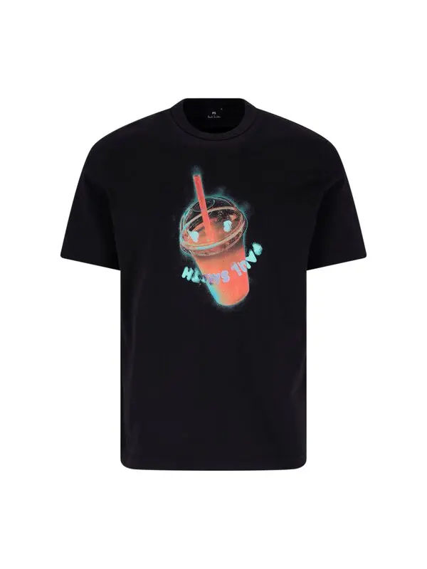 Paul Smith T-shirt Logo "drink