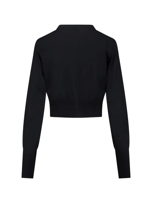 VIVIENNE WESTWOOD Bea Crop Cardigan - Black