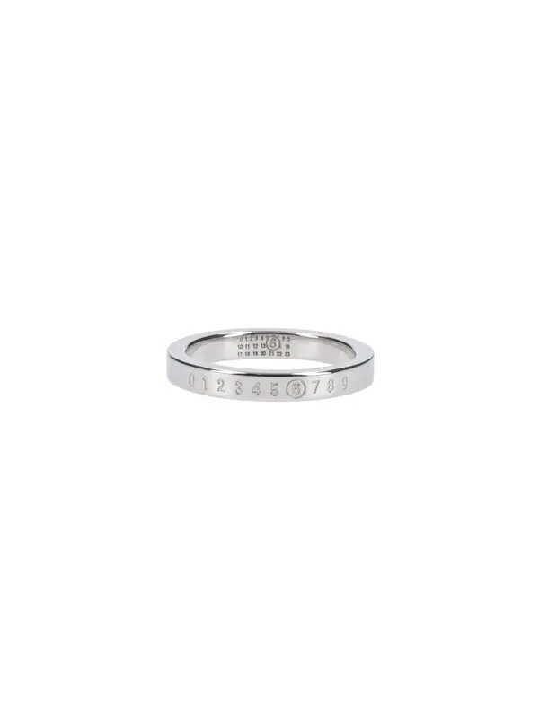MAISON MARGIELA Numeric Ring - Silver