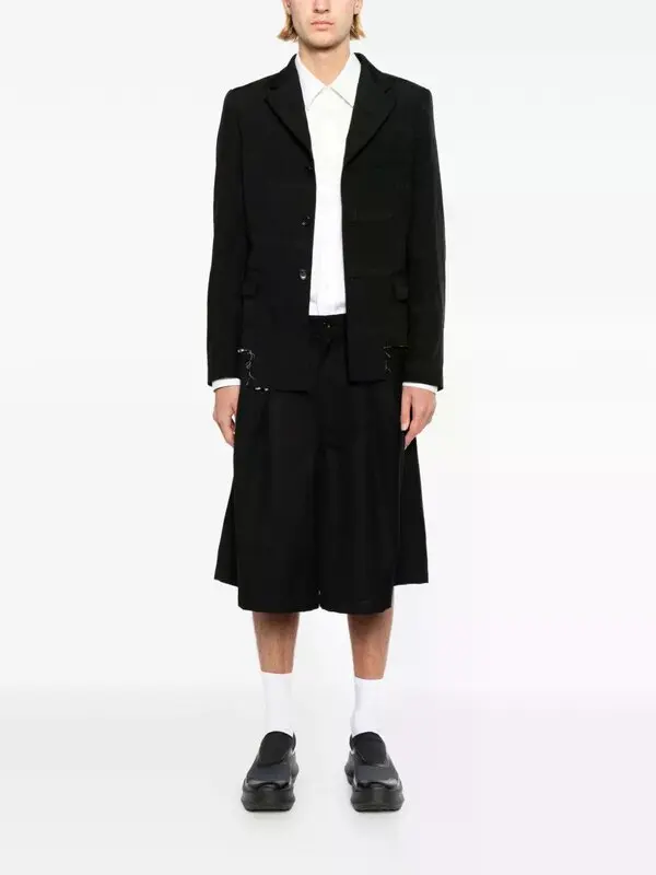 Comme Des Garçons Asymmetric-hem Blazer