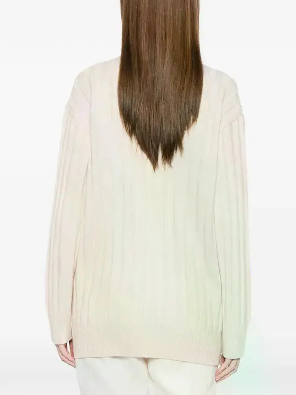Fendi Ribbed Pocket Cardigan