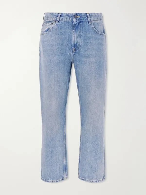 CORRIDOR Straight-leg Organic Cotton Jeans - Blue