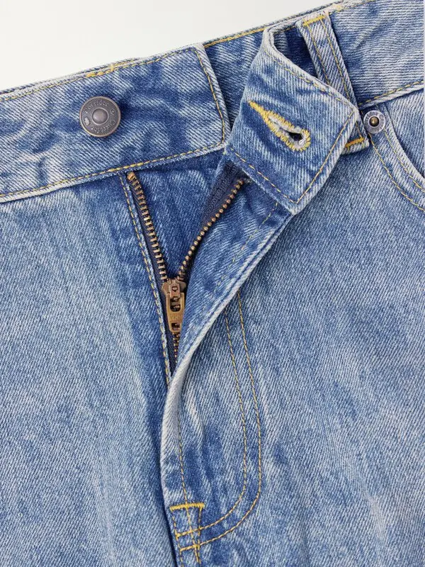 CORRIDOR Straight-leg Organic Cotton Jeans - Blue