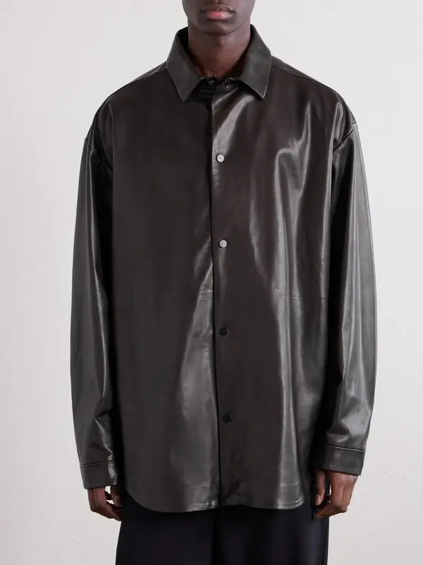 Fear Of God Leather Overshirt