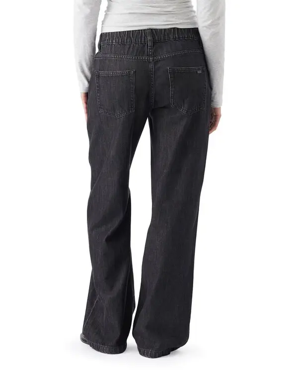RIPE MATERNITY Billie Elastic Waist Wide Leg Jean