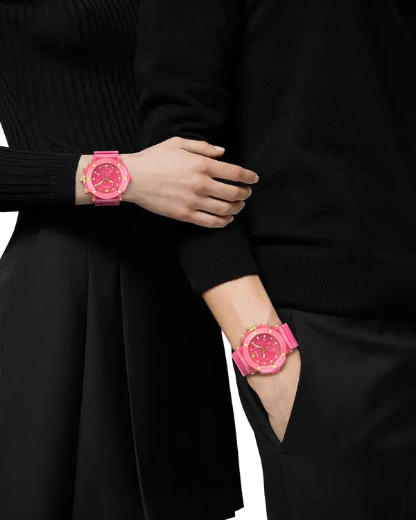 Versace Real Active Chronograph, 45mm - Pink