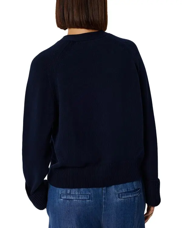 Whistles Cotton Pocket Cardigan