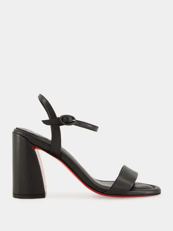 CHRISTIAN LOUBOUTIN Miss Jane Sandal 85 - Black