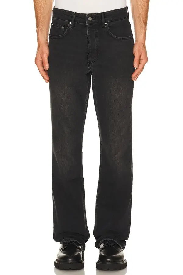 REPRESENT Bootcut Denim Jeans - Aged Black