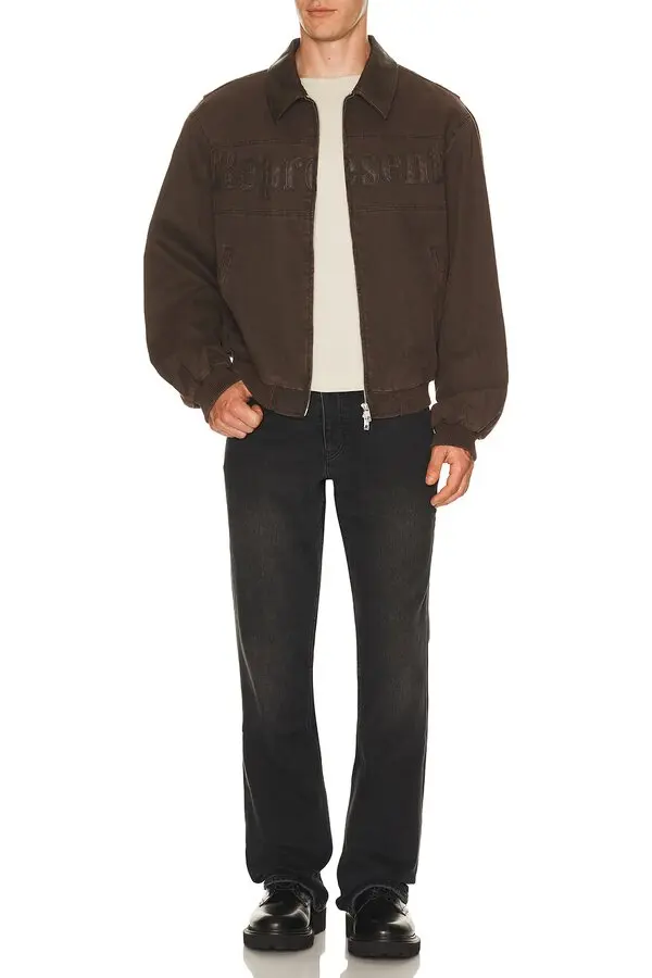 REPRESENT Roscoe Bomber Jacket - Whisky