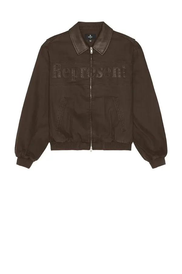 REPRESENT Roscoe Bomber Jacket - Whisky