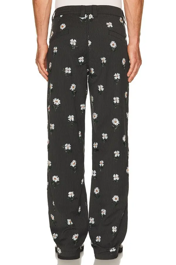 HONOR THE GIFT Flowers Beaded Pant