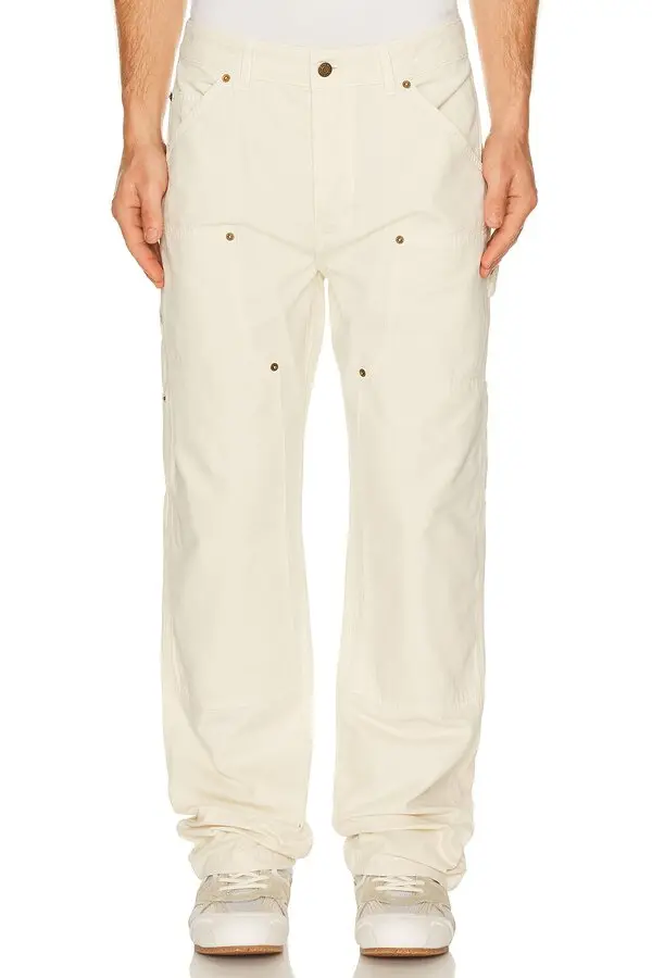Simkhai Alec Carpenter Pants - Cream
