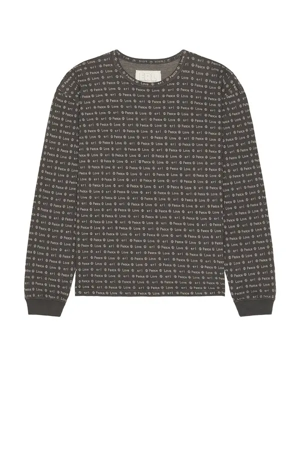 ERL Jacquard Long Sleeve Tee Knit