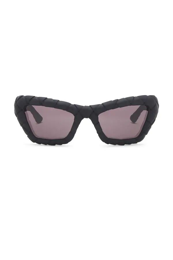 Bottega Veneta Knot Cat Eye - Black