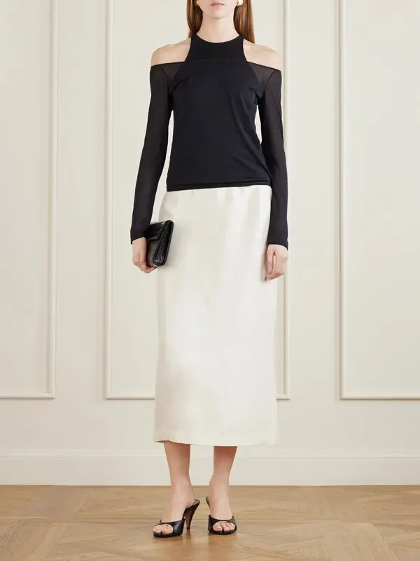 Ralph Lauren Maxime Silk-jersey Top
