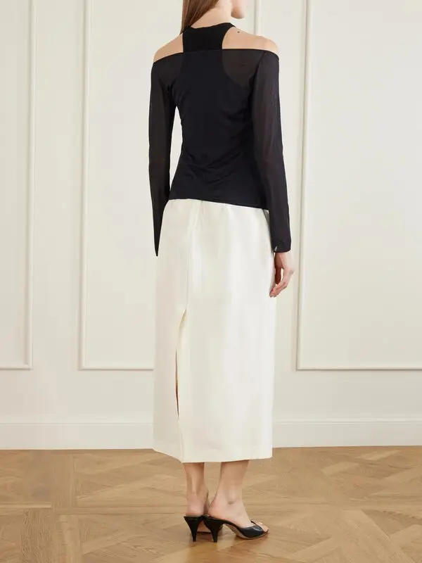 Ralph Lauren Maxime Silk-jersey Top