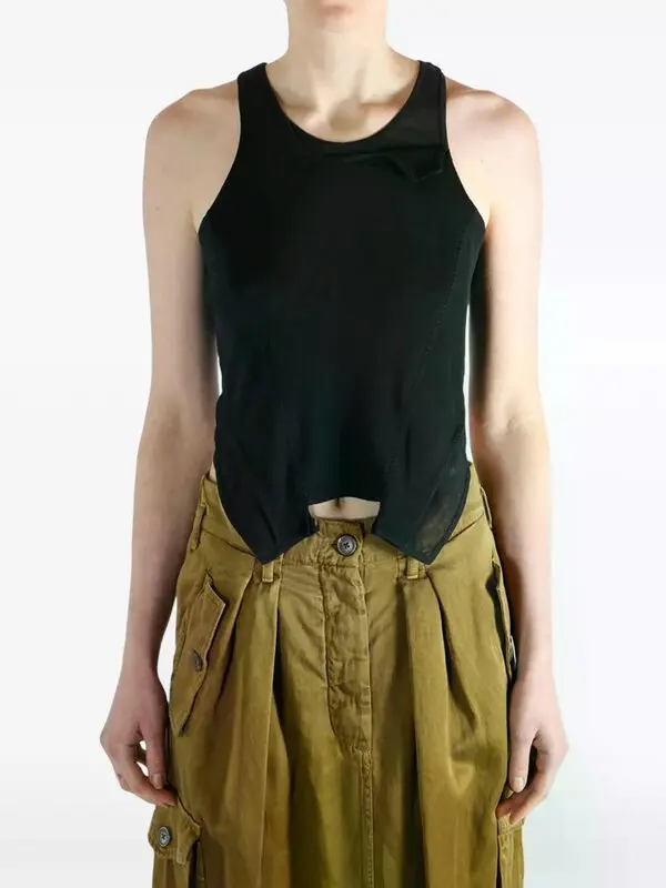 YEHUAFAN Layered Tank Top