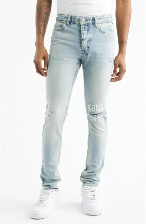 Ksubi Van Winkle Kasper Ripped Skinny Jeans