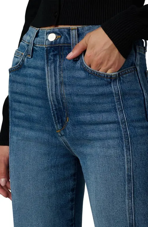 Joe's Jeans The Margot Cuffed High Waist Straight Leg Jeans - Tome