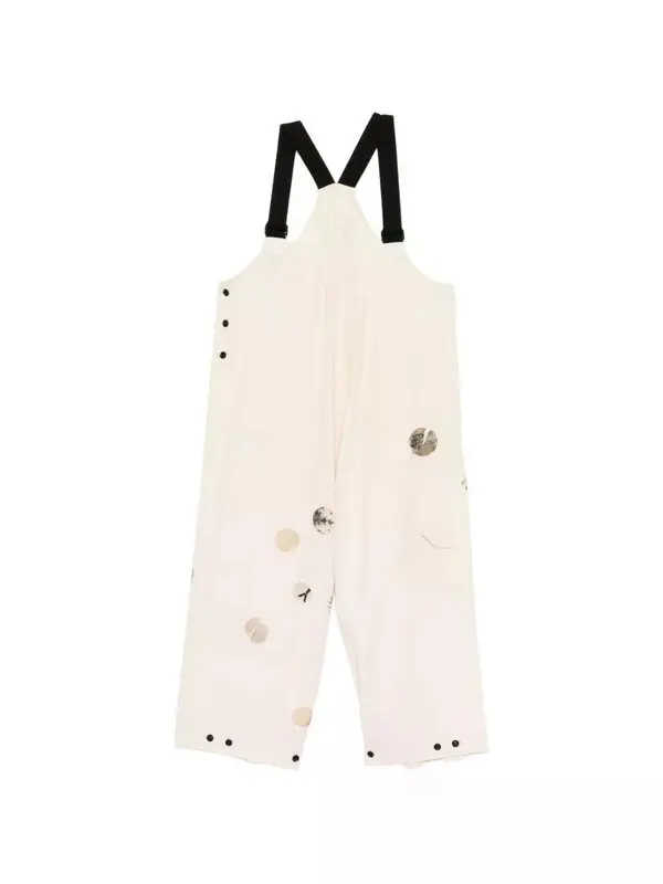 Y’s Printed Straight Leg Trousers