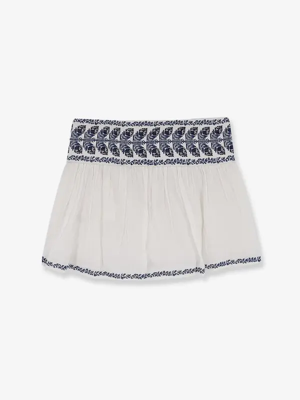 MARANT ETOILE Certified Cotton Skirt - White