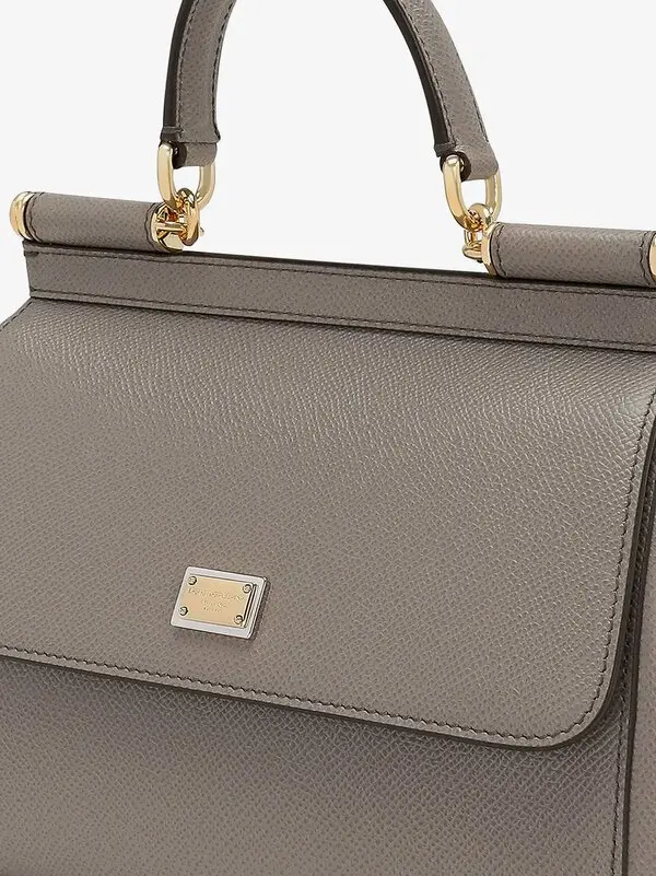 Dolce & Gabbana Sicily Medium Leather Crossbody Bag