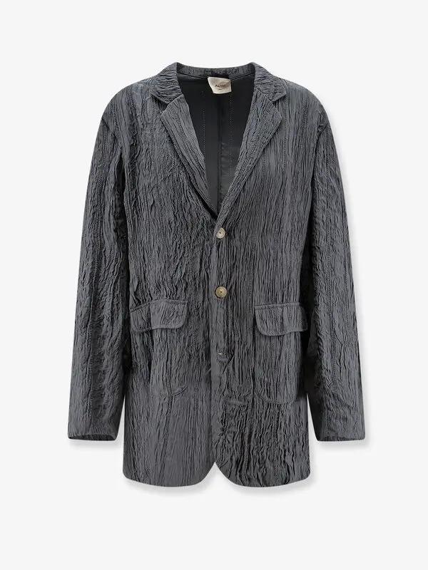 ALYSI Wrinkled Blazer - Grey