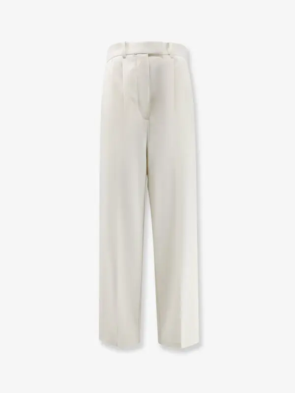 Givenchy Wool And Mohair Trousers - White