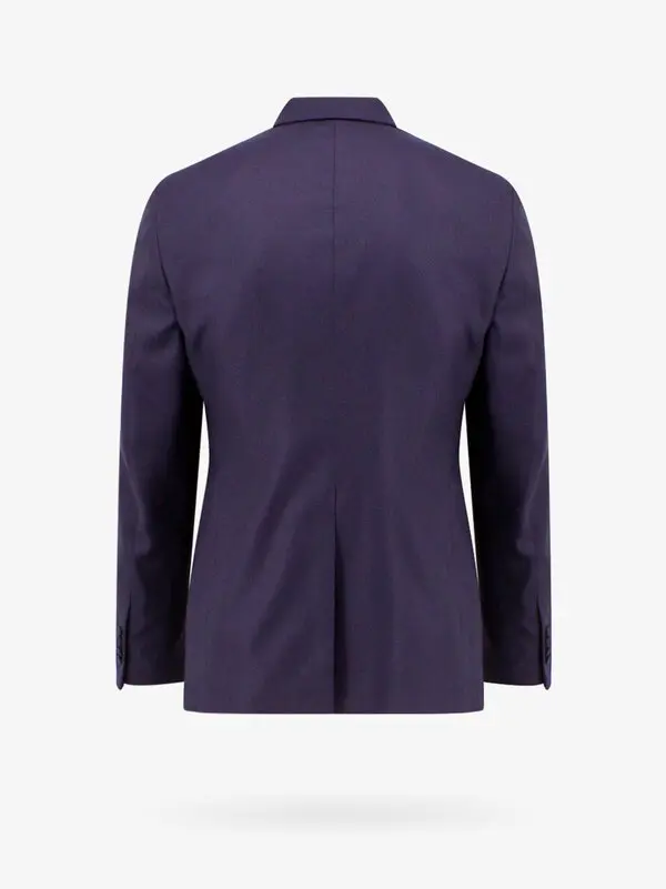 Tagliatore Virgin Wool And Silk Tuxedo With Vest - Blue