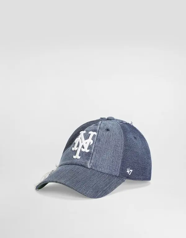 Dolce & Gabbana X ’47 New York Mets Denim Patchwork Baseball Cap - Multicolor