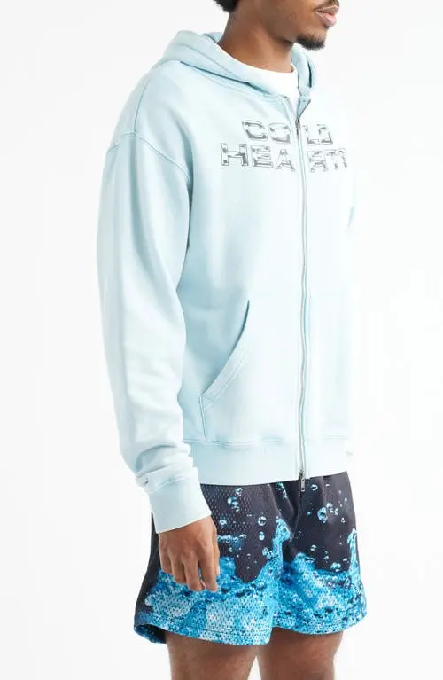 OVERTIME Cold Hearts Badge Zip Hoodie
