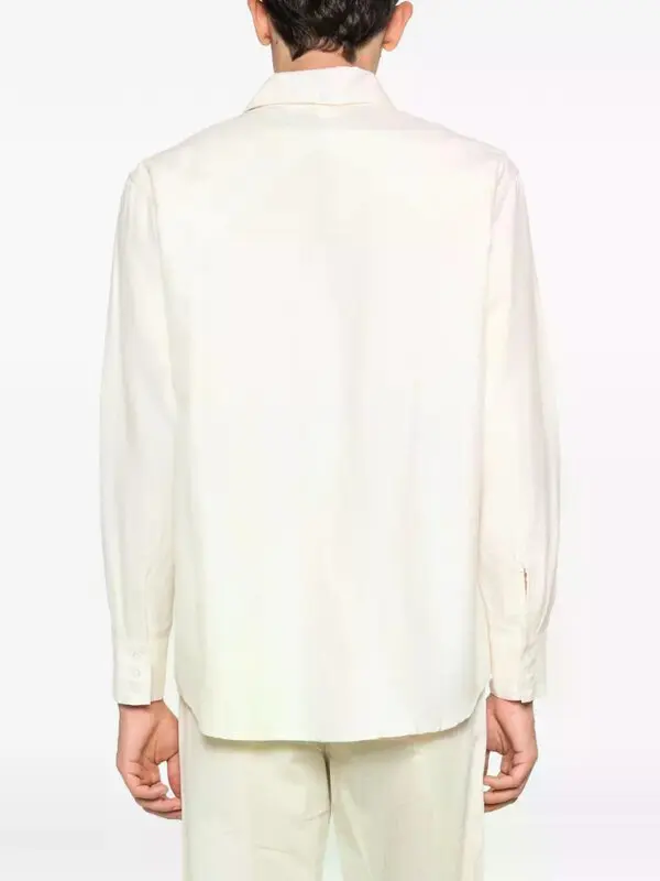 CARTER YOUNG Western Business Shirt - Neutrals