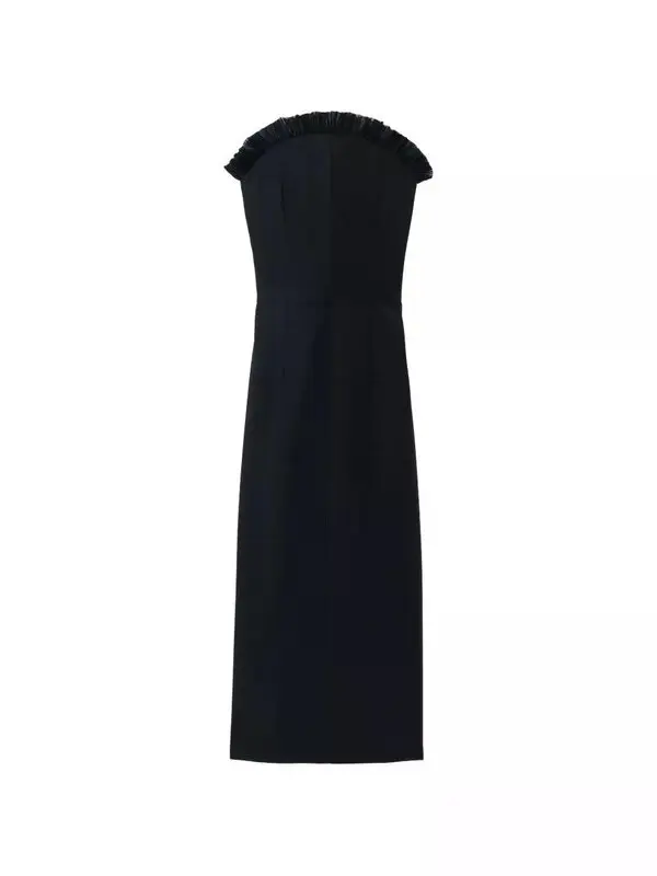 Alexander McQueen Ruffled Midi Dress
