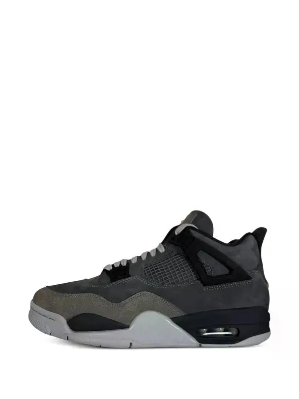JORDAN Air 4 Lace-up Sneakers - Grey