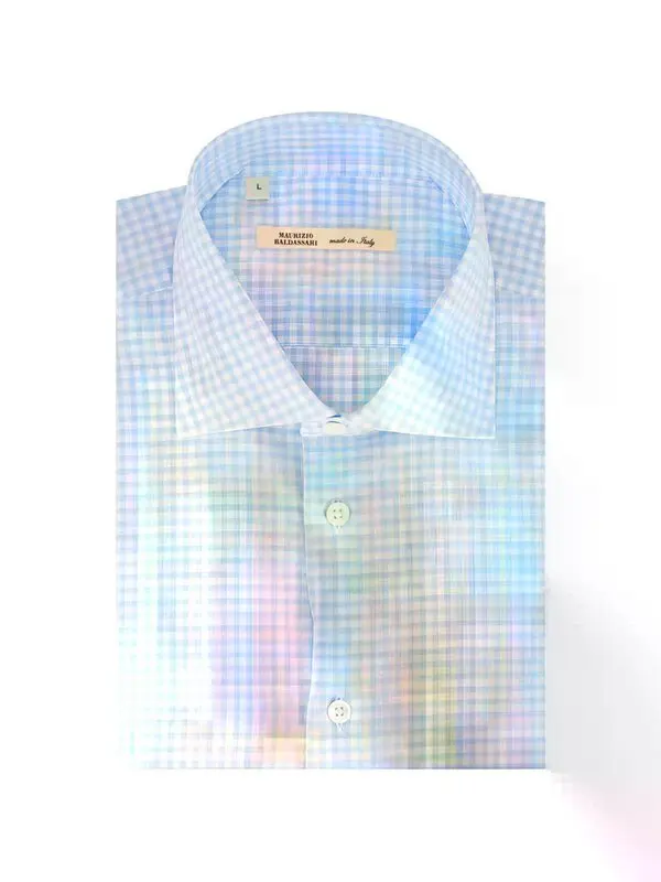 MAURIZIO BALDASSARI Gingham Shirt