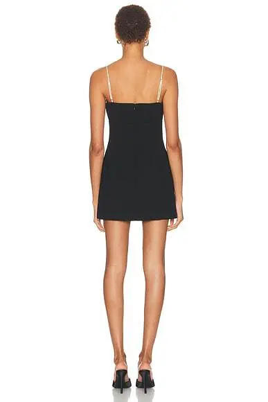 ENTIRE STUDIOS Tailored Mini Dress - Black