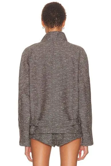 ENTIRE STUDIOS Contrast Aviator Jacket